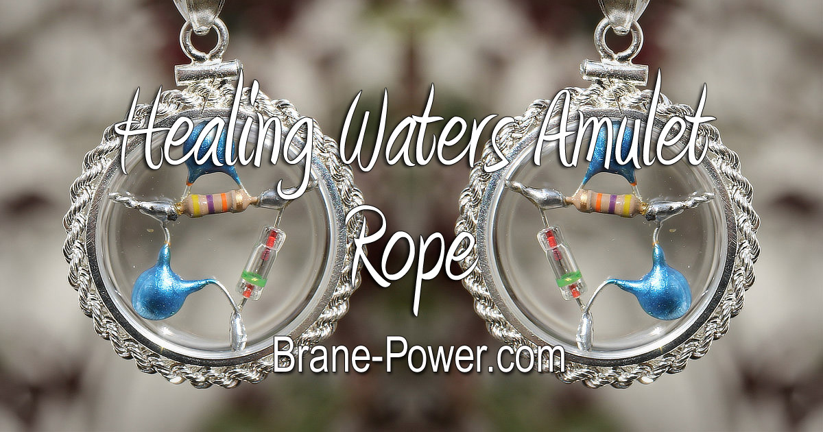 Healing Waters Rope CQR Crystal Quantum Radio Device