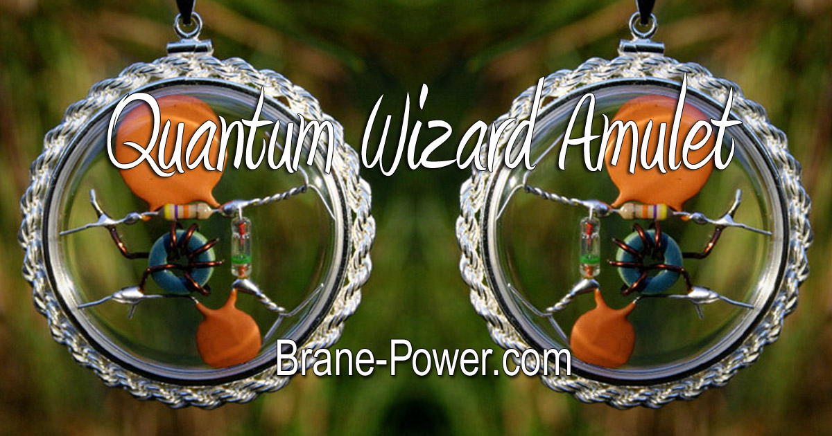 Quantum Wizard CQR Crystal Quantum Radio Device