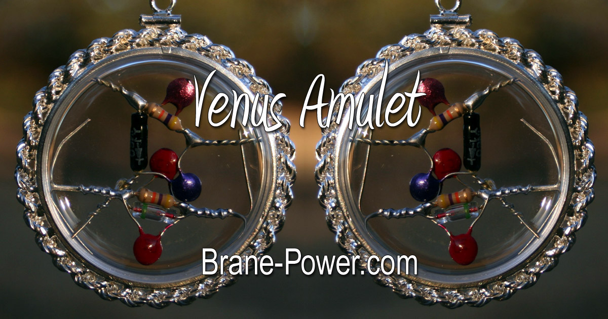 Venus Amulet CQR Crystal Quantum Radio Device